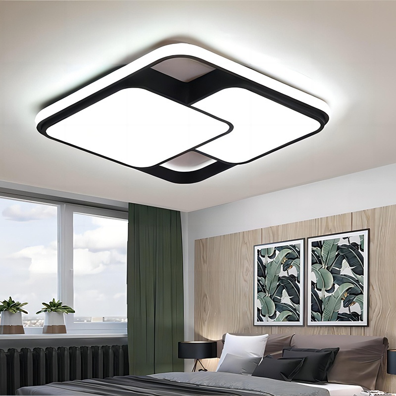 Home LED Bedroom Ceiling Light Tricolor with Remoter ceiling lamp ...