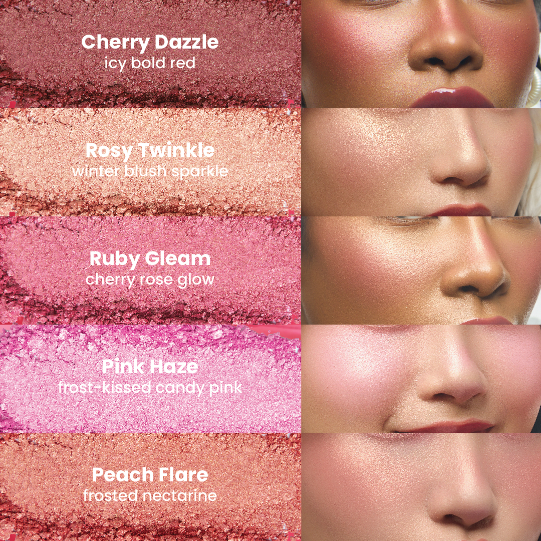 Chu Chu Beauty Silk Glow Baked Blush | Shopee Philippines