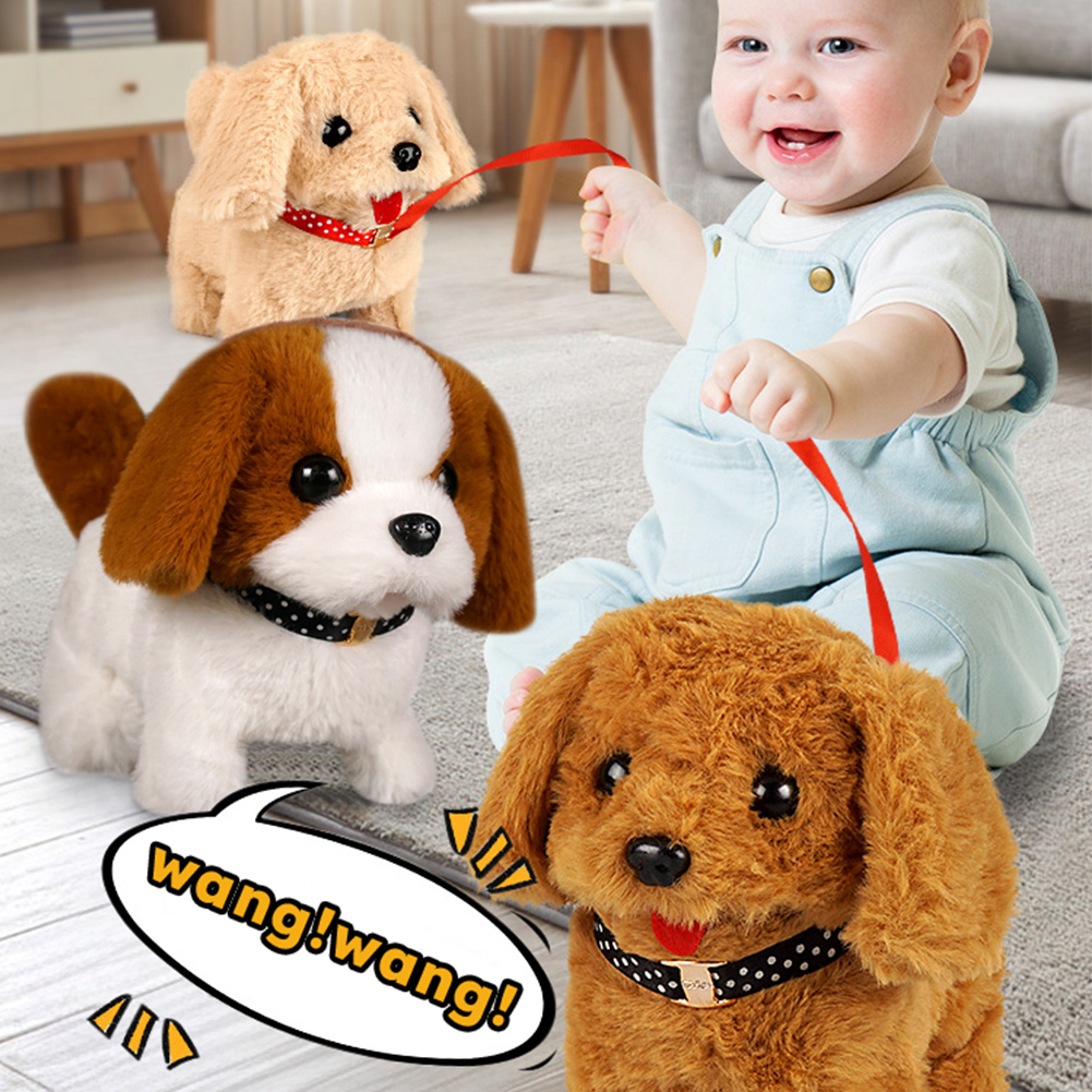 Electric Plush Simulation Teddy Corgi Dog Rabbit Tail Wagging Ass ...