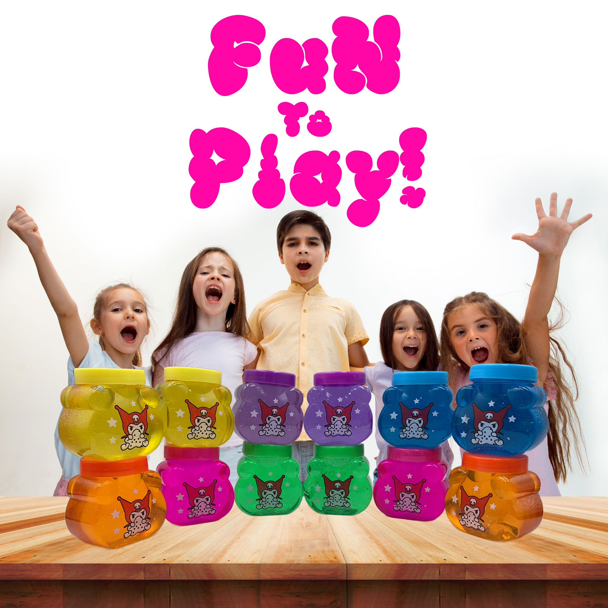 1 SET (12PCS) Crystal Mud Kuromi Slime for Kids Perfect Gift for Kids ...