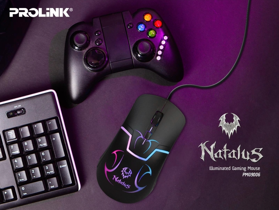 Prolink NATALUS Illuminated Wired Gaming Mouse PMG9006 | Shopee Philippines
