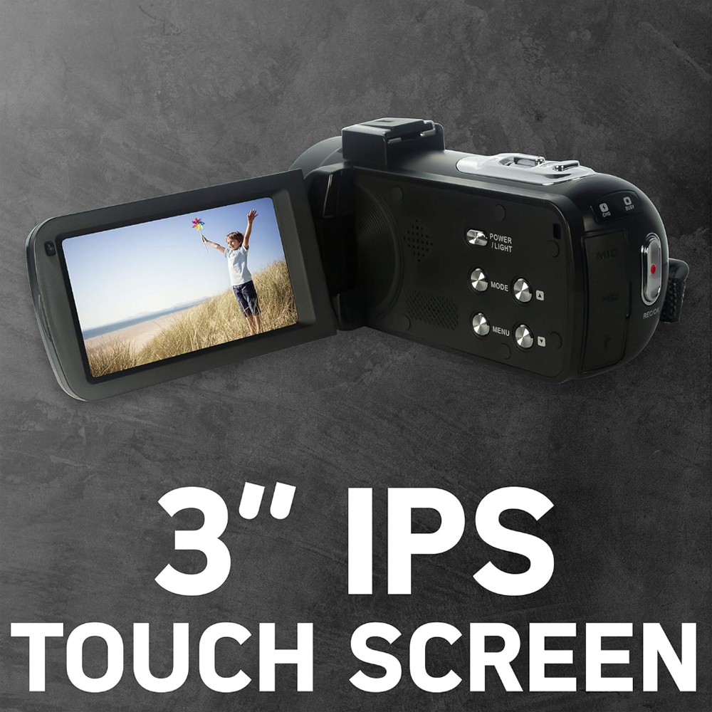 AGFAPHOTO Realimove (CC2700) 24MP Digital 2.7K Video Camcorder 256GB ...