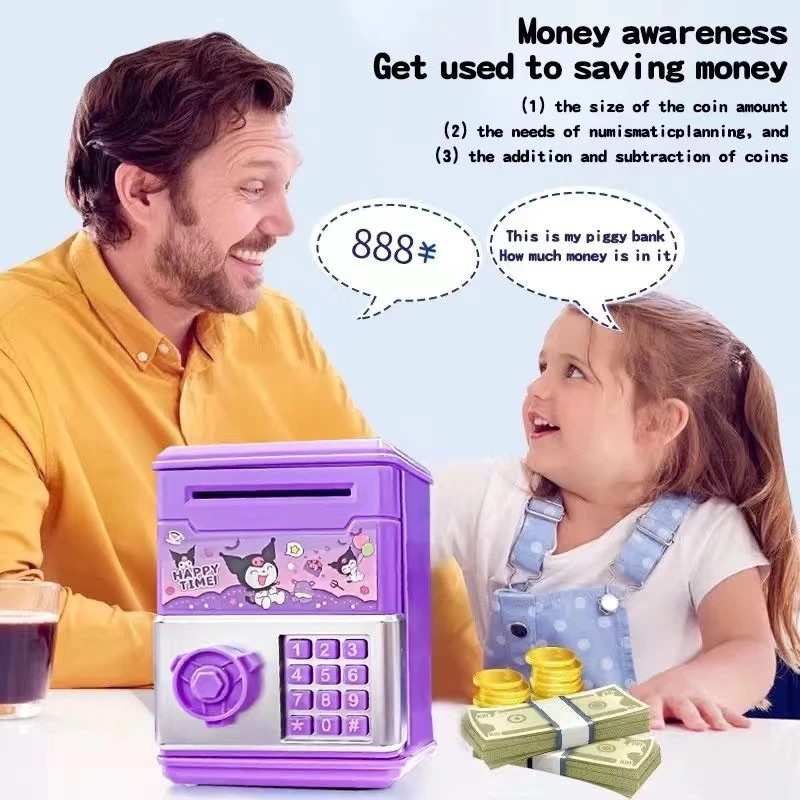 Timi Kuromi Saving Machine Toys Melody Piggy Bank Toys For Kids Mini ...