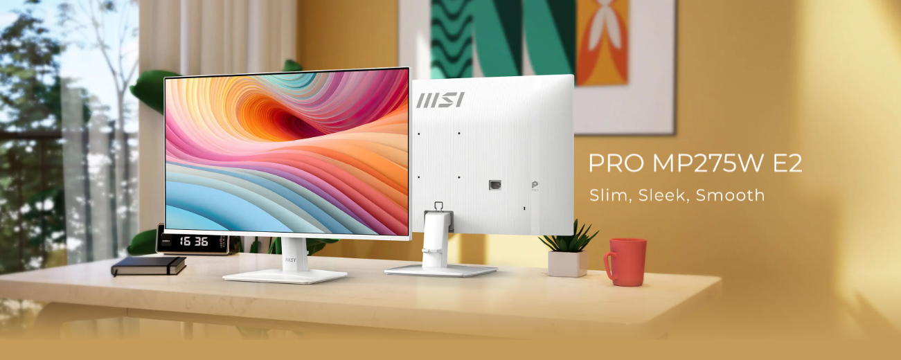 MSI PRO MP275W E2 Business Productivity Monitor - 27inch / FullHD ...