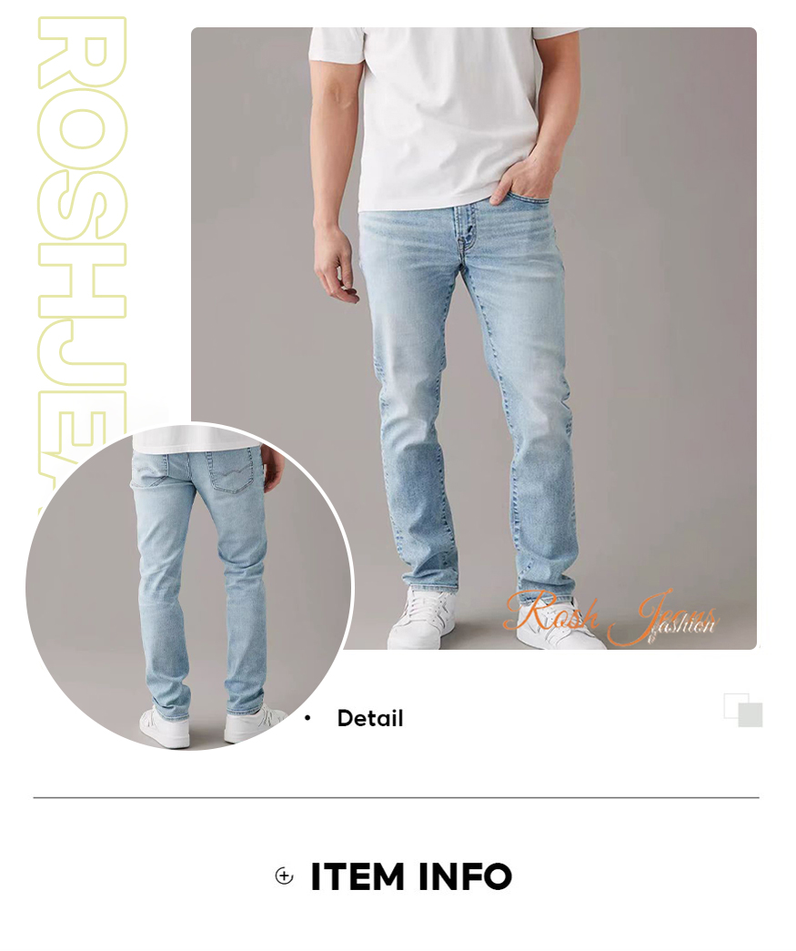 Rosh_Jeans Denim Pants for men jeans for men stretchable Elasicity High ...