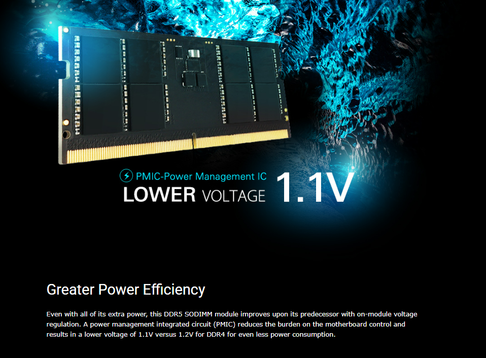 Silicon Power DDR5 RAM Notebook SODIMM 16GB/32GB 4800Mhz - lifetime ...