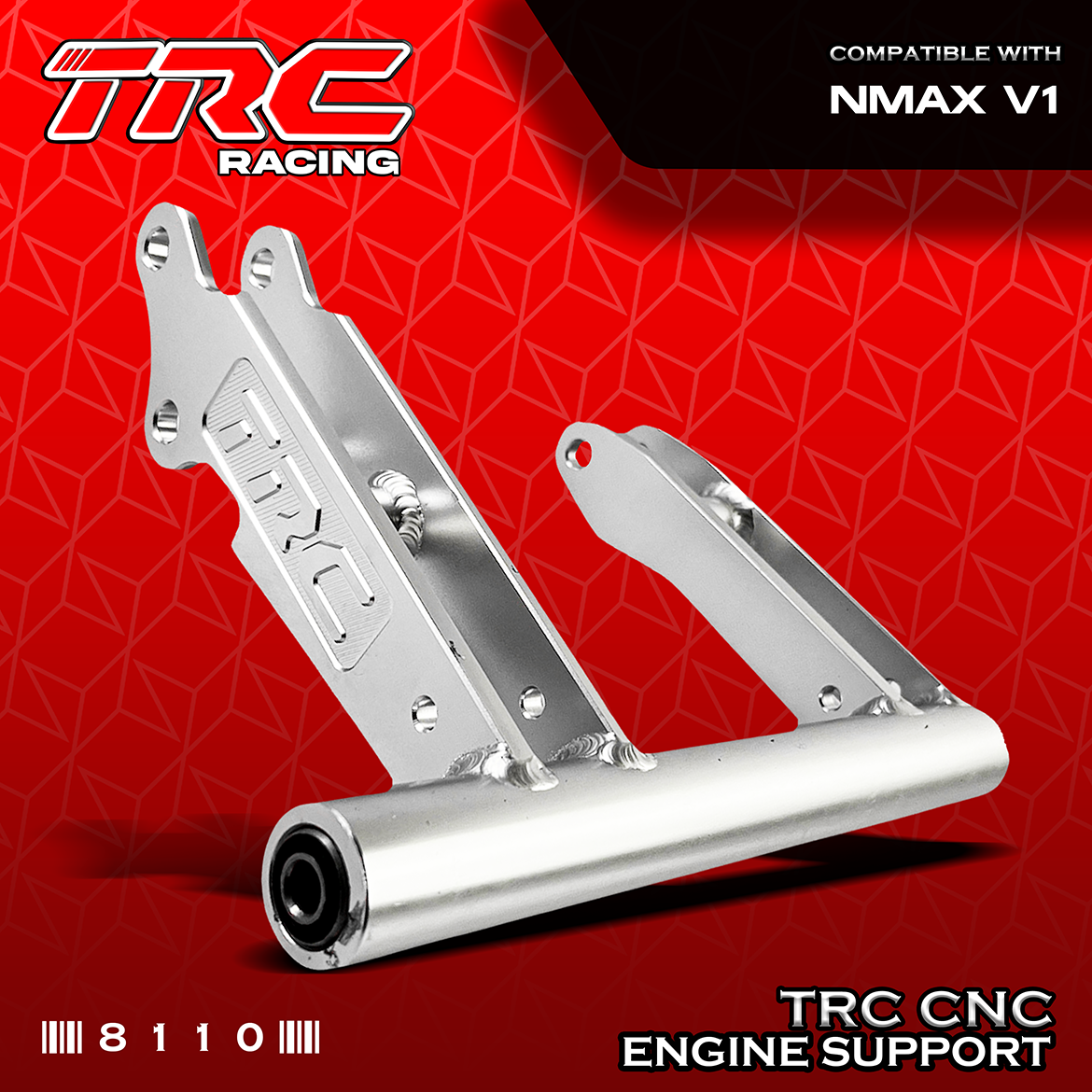 TRC RACING NMAX V1 CNC ENGINE SUPPORT PLUS 2 8110 | Shopee Philippines