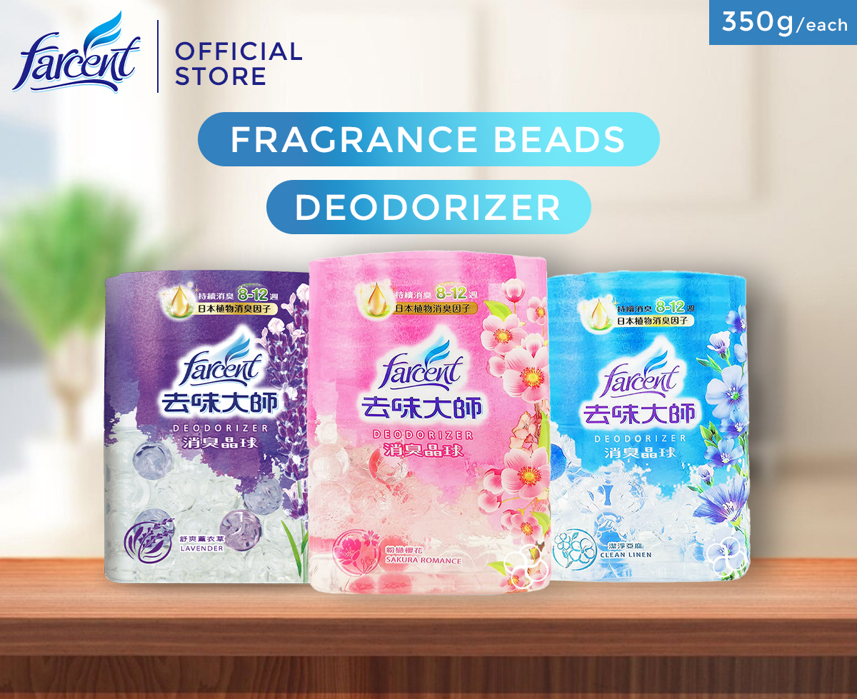 Farcent Deodorizing Beads - Sakura Blossom 350ml | Shopee Philippines