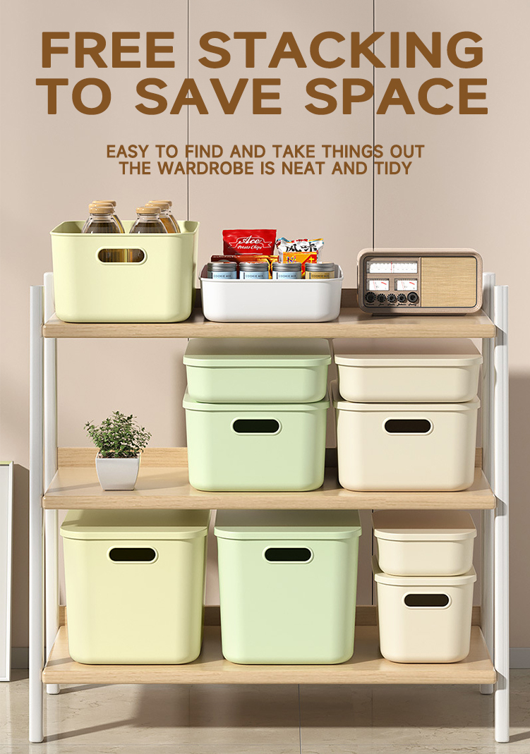 Keycool Foldable Storage Box Organizer With Cover Plastic Container ...