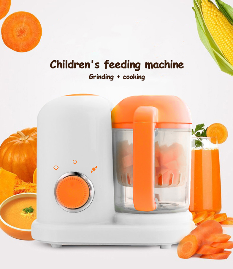Baby cook infant food maker making machine 10 minutes steamer & blender ...