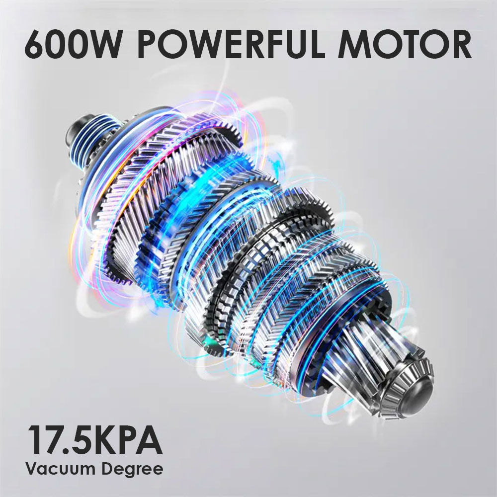 KAYA KYV-89 Vacuum Cleaner 2-in-1 Handheld White 17500Pa Strong Suction ...