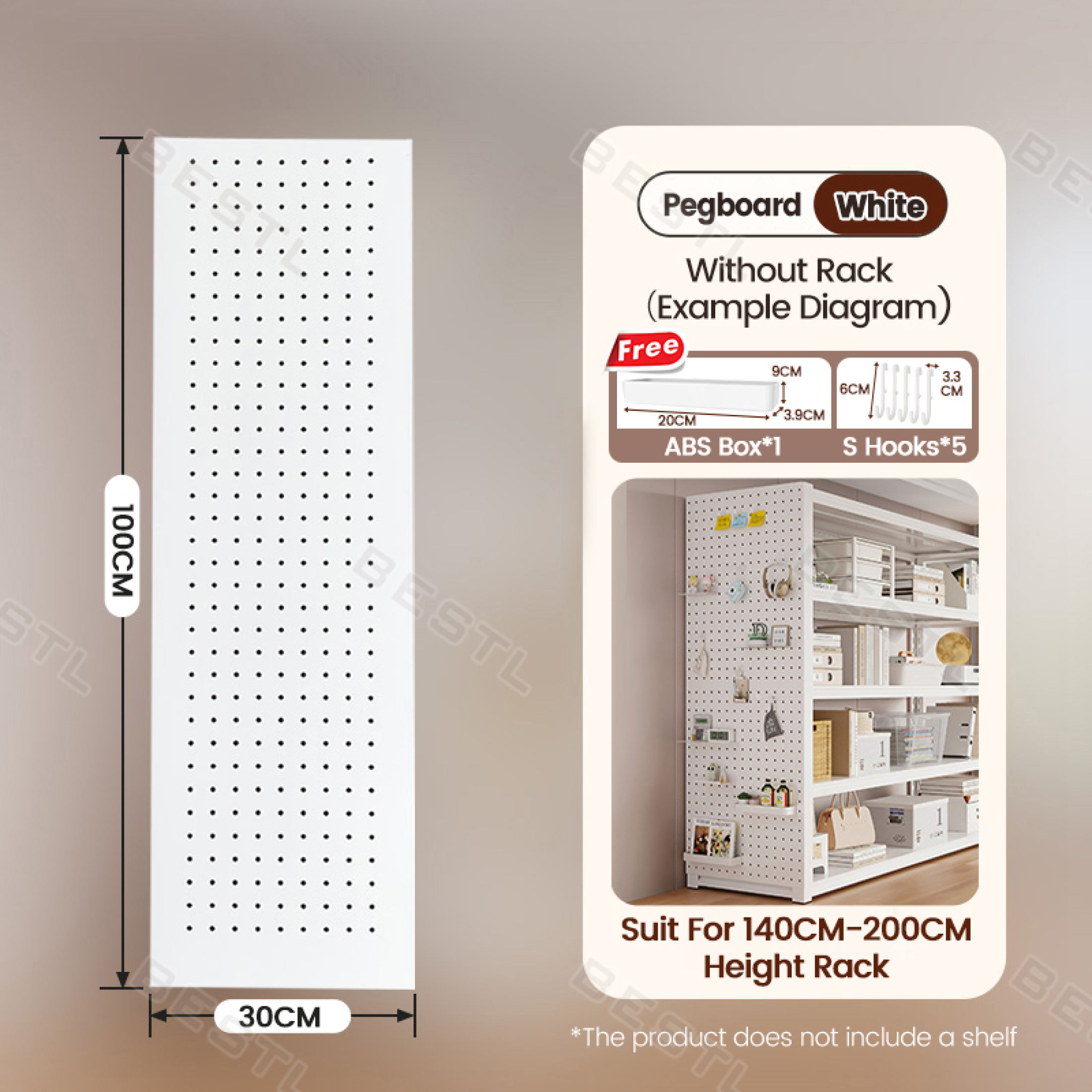 Storage rack side hole board accessories shoe shelf bookshelf ...