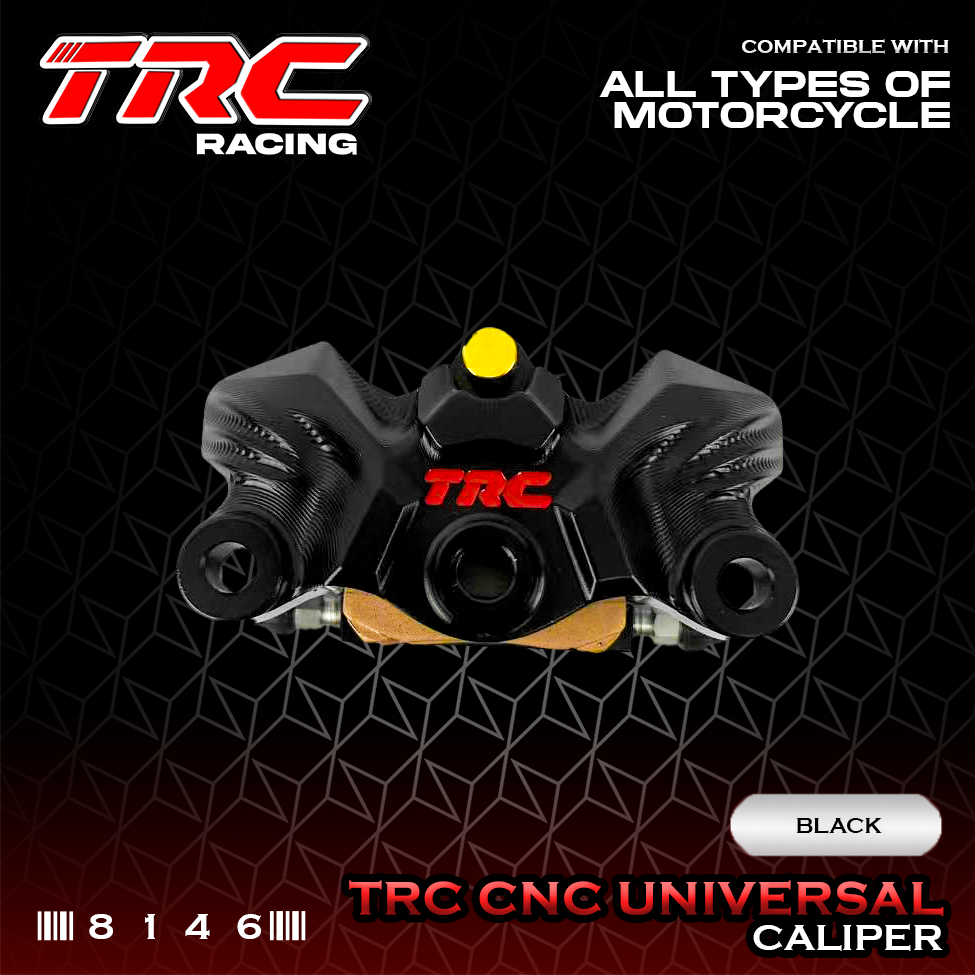 TRC CNC UNIVERSAL BRAKE CALIPER 2POT AXIAL MOUNTED 8146 | Shopee ...