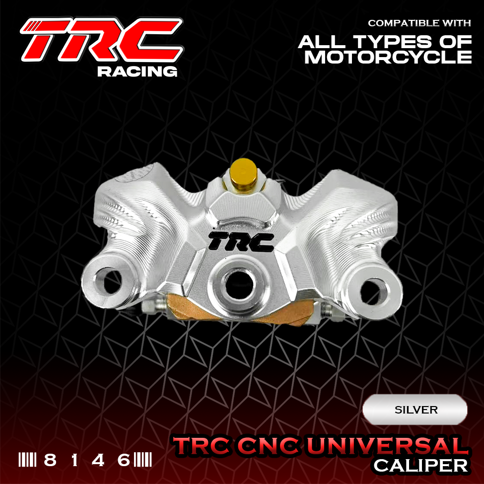 TRC CNC UNIVERSAL BRAKE CALIPER 2POT AXIAL MOUNTED 8146 | Shopee ...