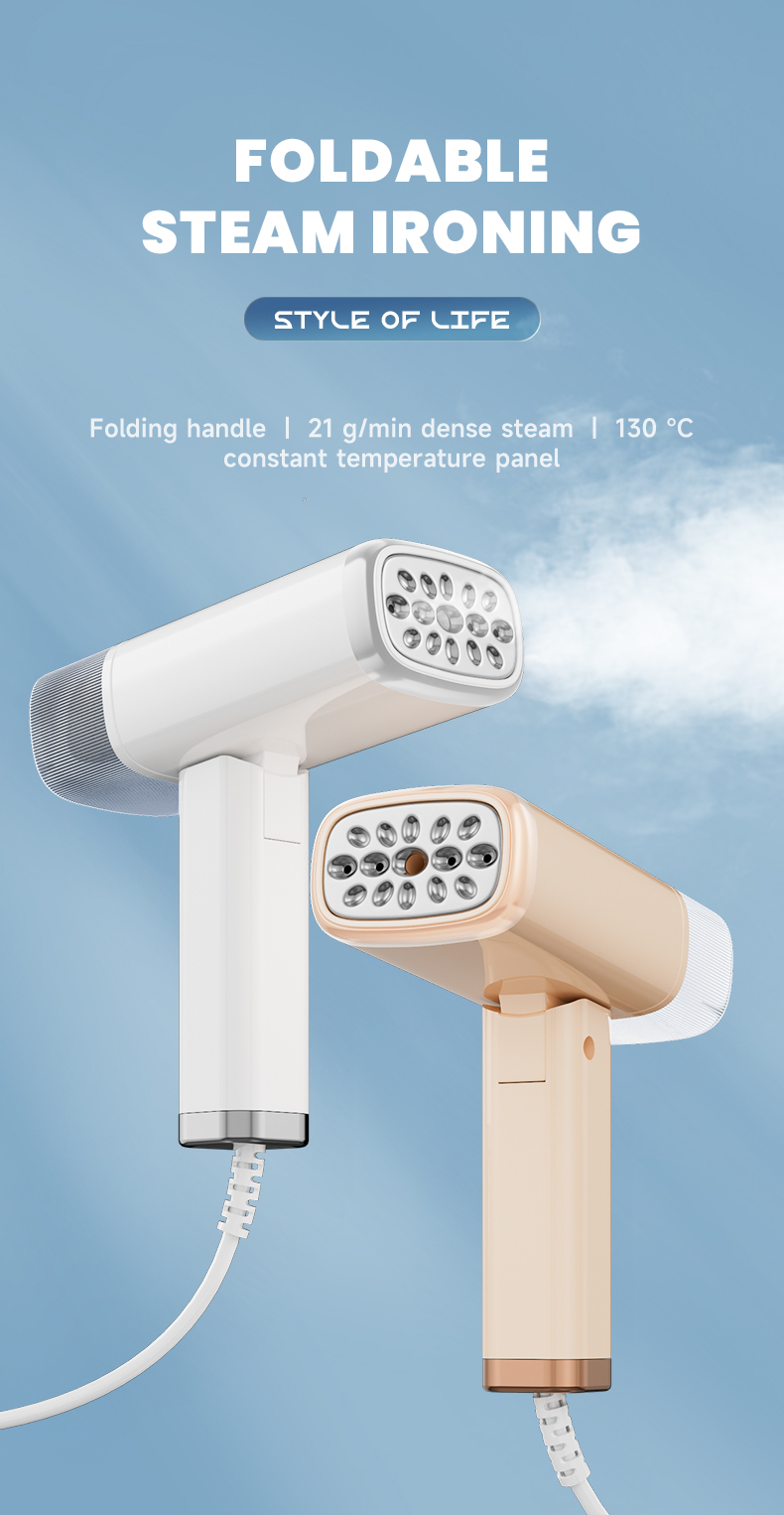 Yowxii Powerful Handheld Steamer Iron For Clothes Mini Flat Iron ...