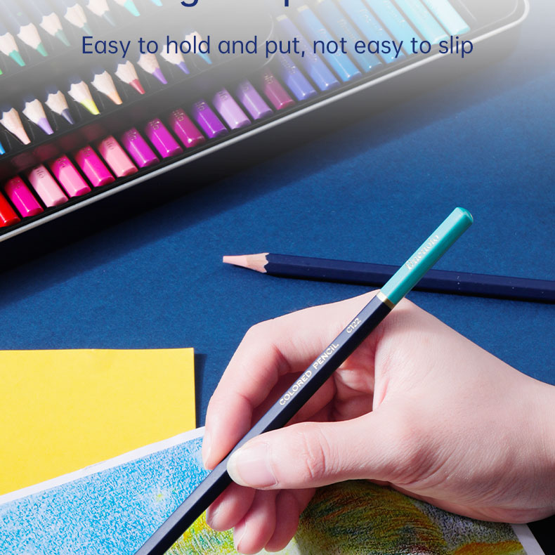 Deli Finenolo Color Pencil Set 24/36/48 Colored Artist Drawing ...