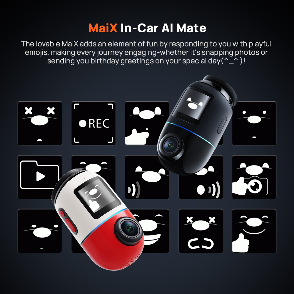 [NEW LAUNCH] 70mai 4K Omni X800-2 Dashcam 4K HDR 360° Rotating Dual ...