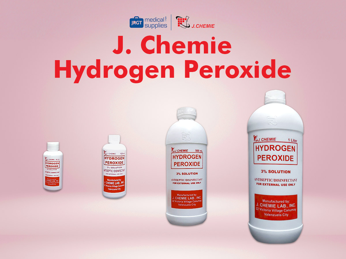 J. Chemie Hydrogen Peroxide Antiseptic | First Aid Disinfectant ...