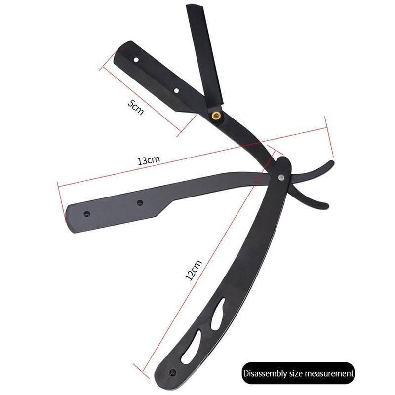 Labaha Folding Barber Razor Shaver Edge Manual Steel Trimming Beard ...