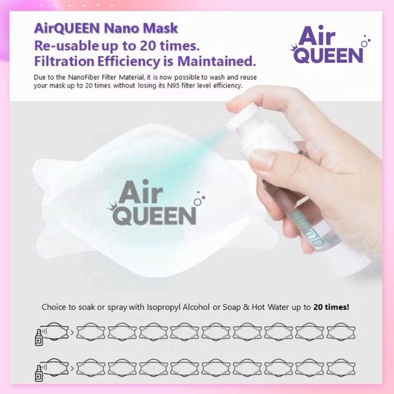 Air Queen Nano Fiber Mask 10 Piece Bundle | Shopee Philippines