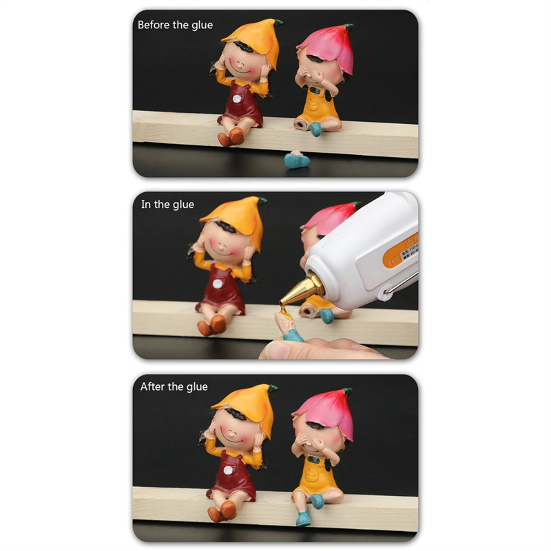 100Pcs Hot Melt Glue Sticks (7*190mm) High Viscosity Transparent Hot ...