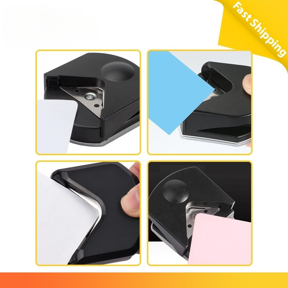 R4 corner puncher for paper photo card laminate cutter DIY side trimmer ...