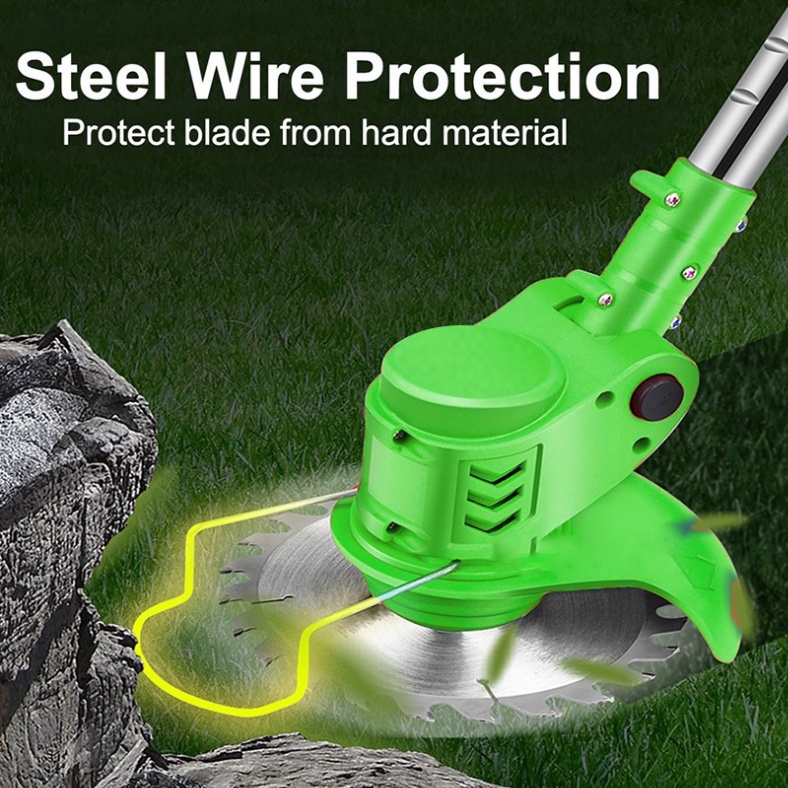 DEWALT 388V Powerful Cordless Grass Cutter Rechargeable Lithium Battery Grass Trimmer Lawn Mower ...