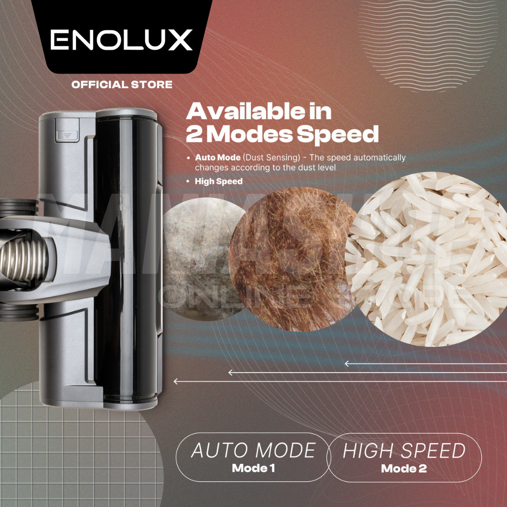 ENOLUX V50 Cordless Vacuum Cleaner For home Dust Mite Wireless Handheld ...