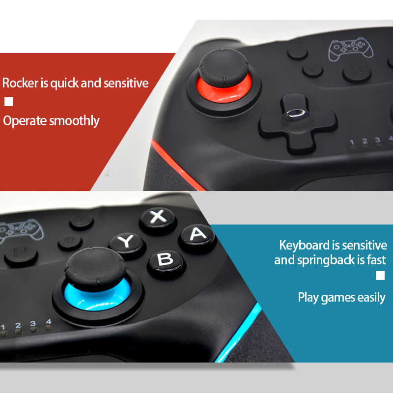 Wireless Controller Bluetooth Gamepad for Nintendo Switch Regular V1 ...