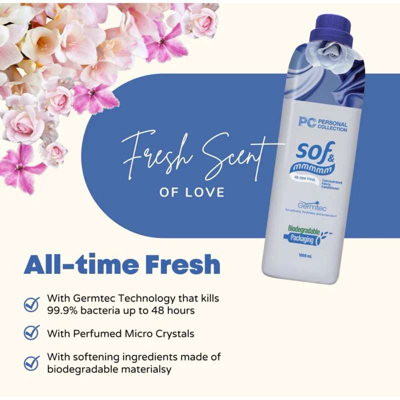 Personal Collection SOF & MMMMM….. Concentrated Fabric Conditioner 1 ...