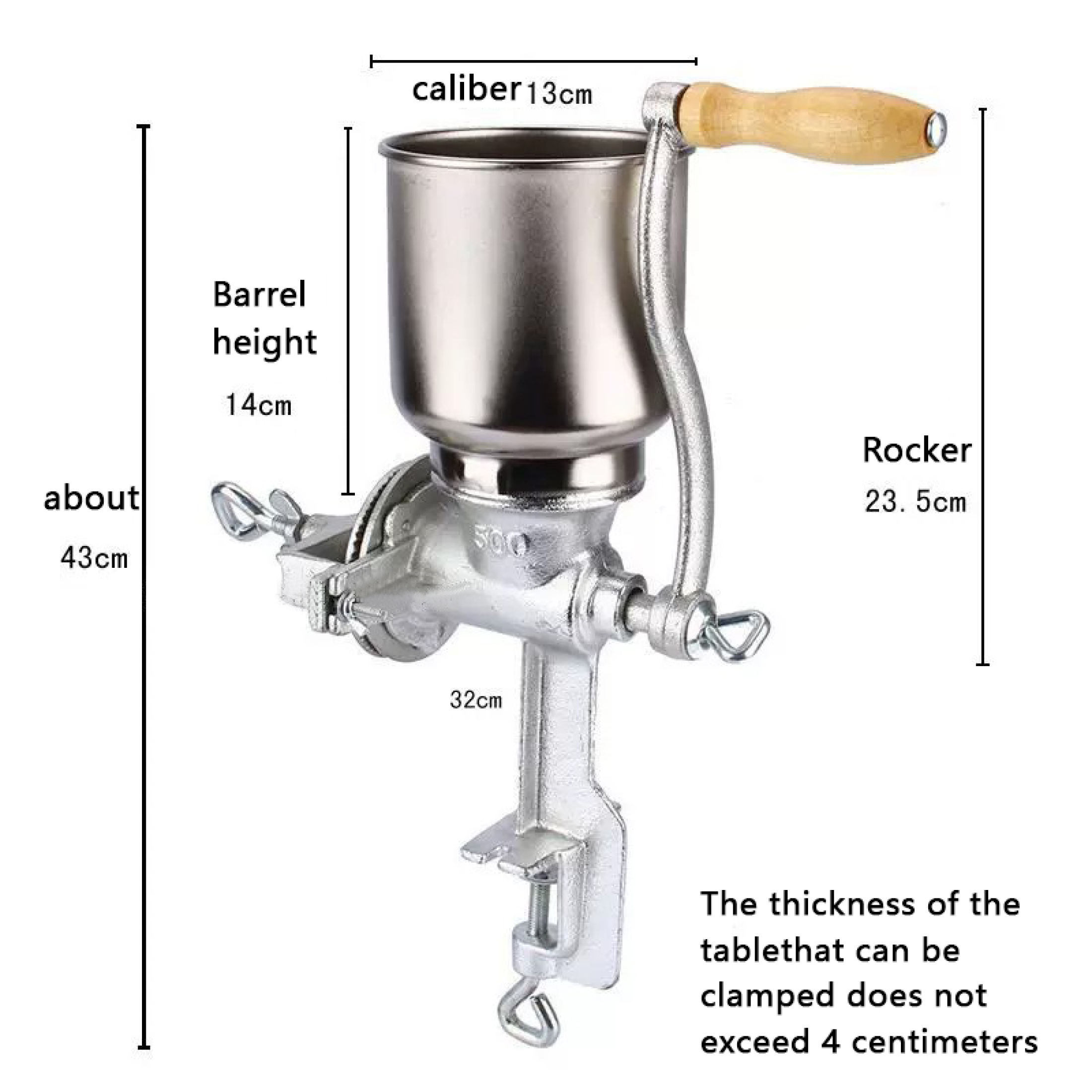 Corn MIll gilingan ng bigas Miller Manual Grain Blender rice grinder ...