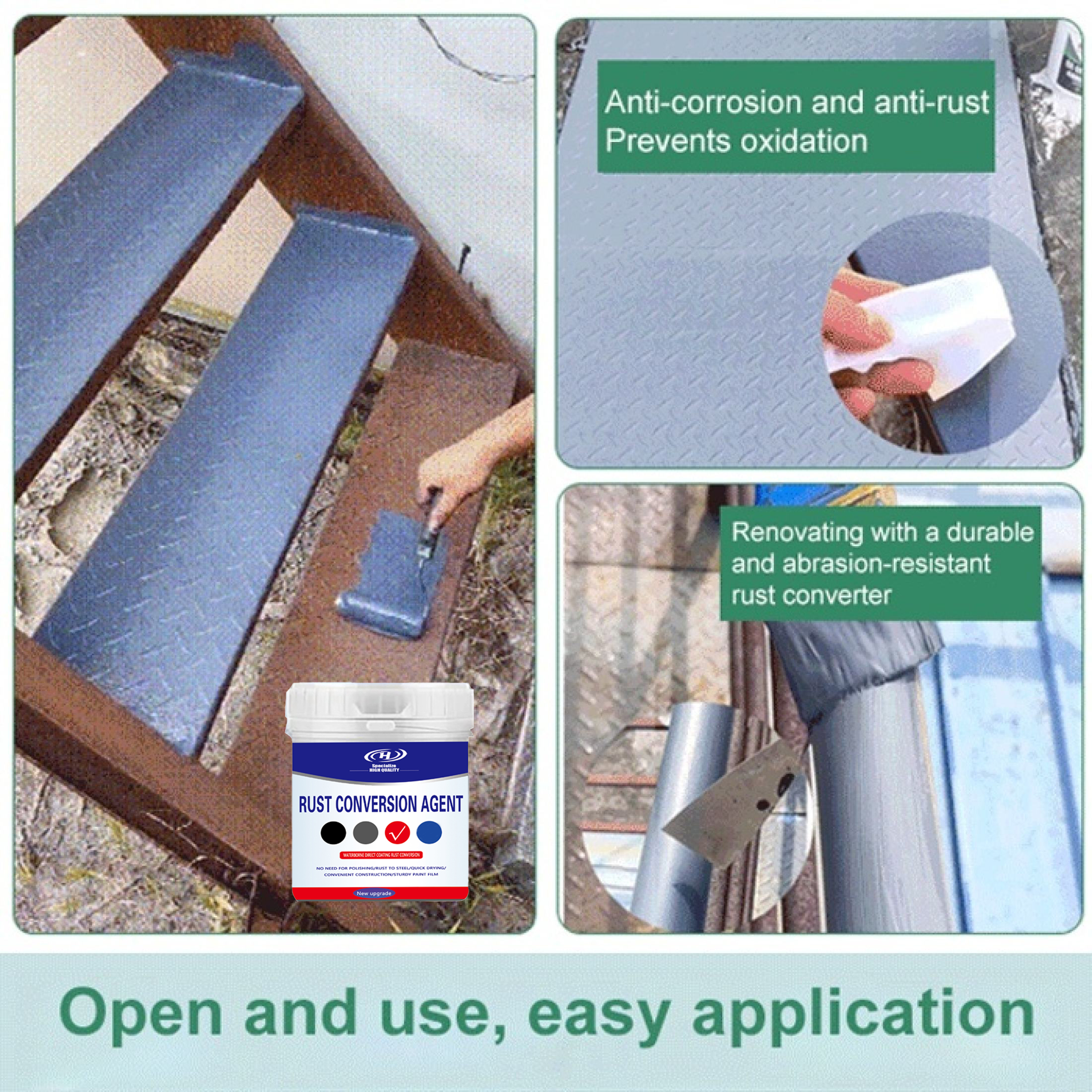 Metal anti-rust primer, anti-rust spray paint, anti-rust paint, metal ...