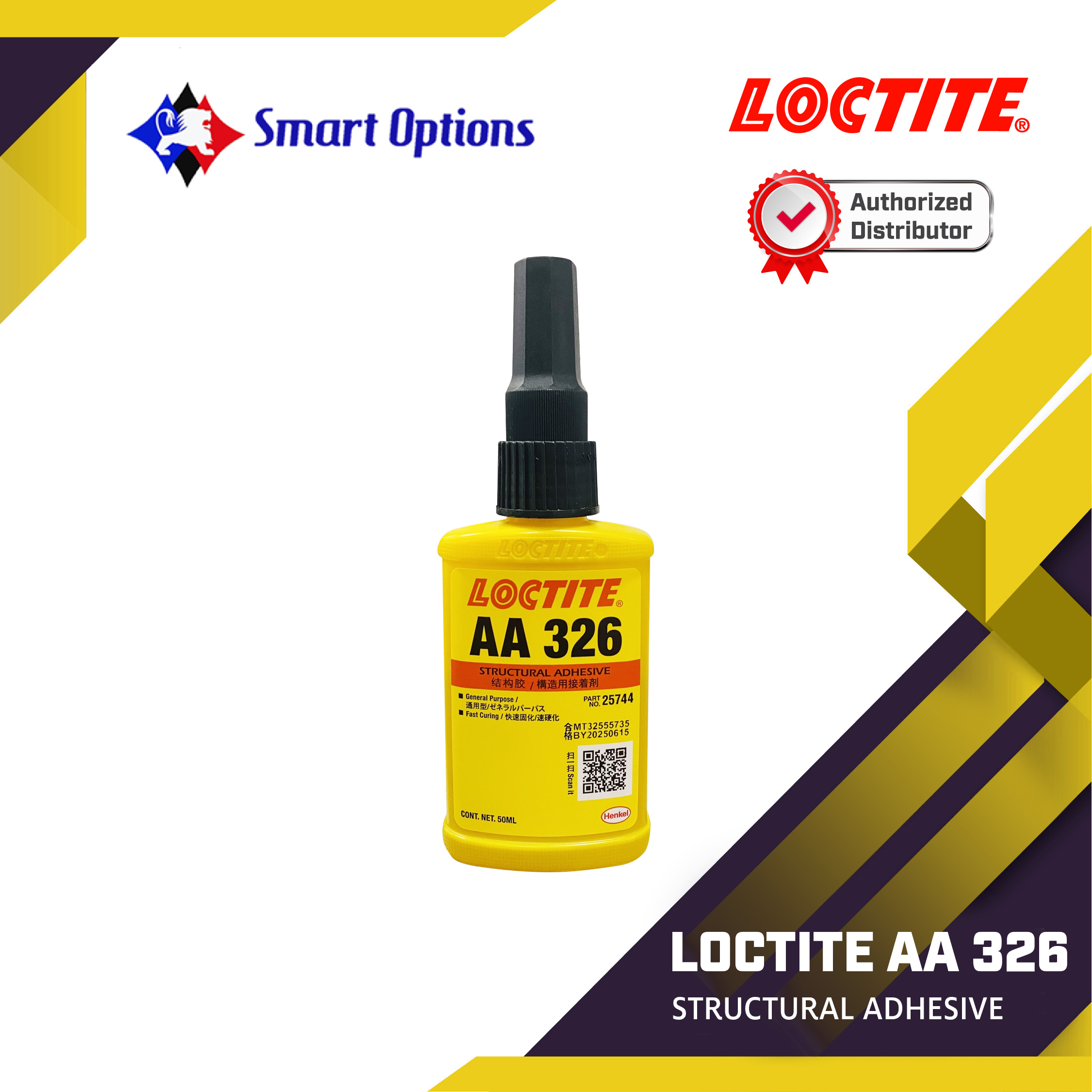 LOCTITE AA 326 STRUCTURAL ADHESIVE 50ML | Shopee Philippines