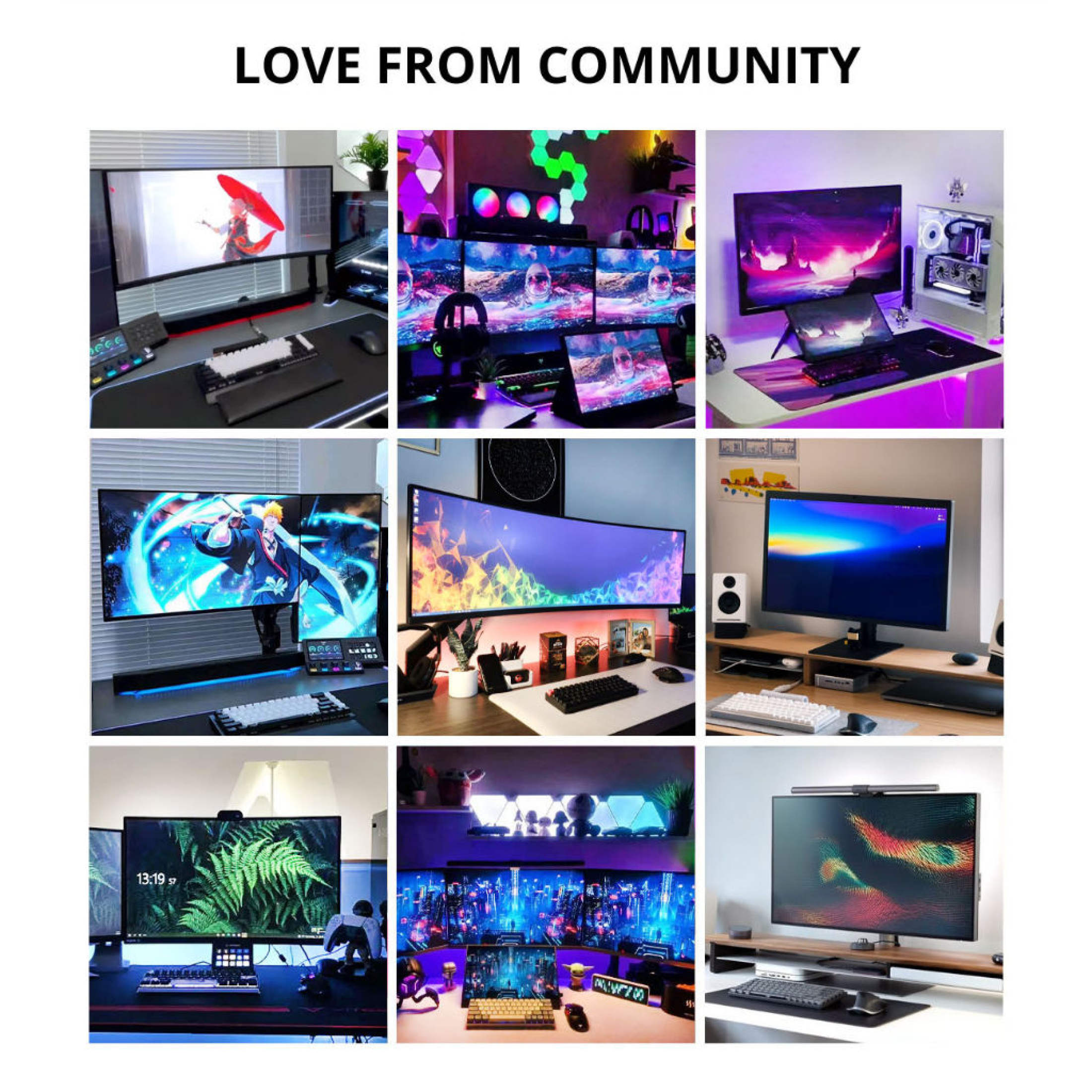 EXPOSE Monitor 27/24/22/19 Inch Curved Gaming Monitor 165/75/60Hz IPS ...