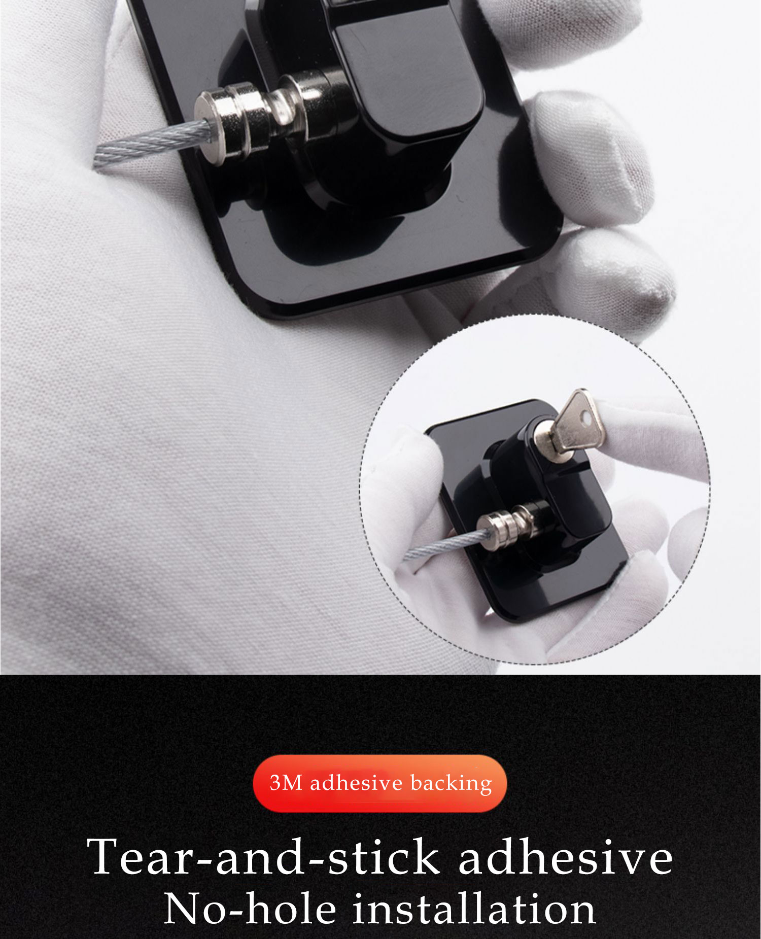 Refrigerator Door Lock Strong Adhesive Freezer Door Lock File Window ...