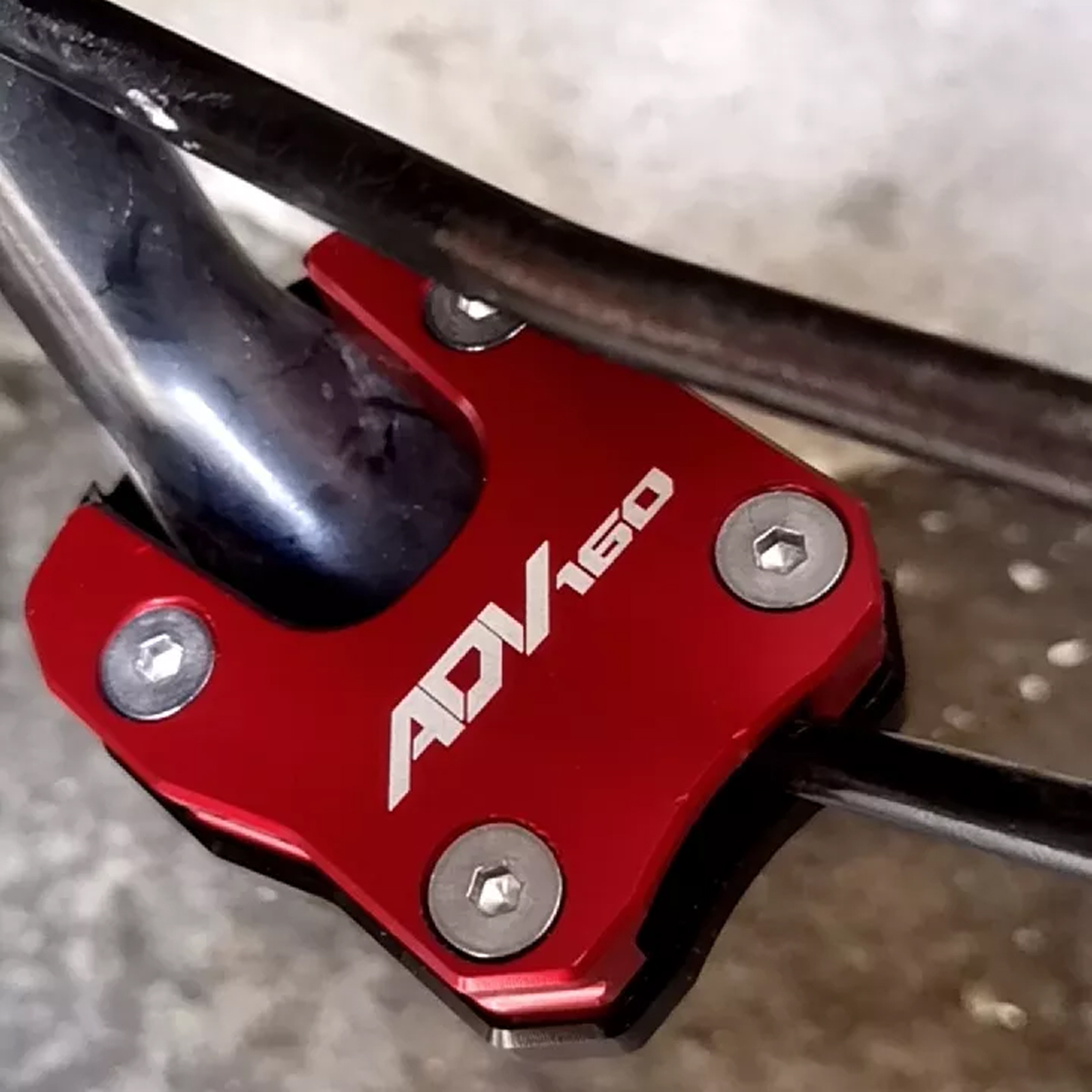 Honda ADV150/160 Kickstand Pad Modified Side Stand Shoes CNC Motorcycle ...