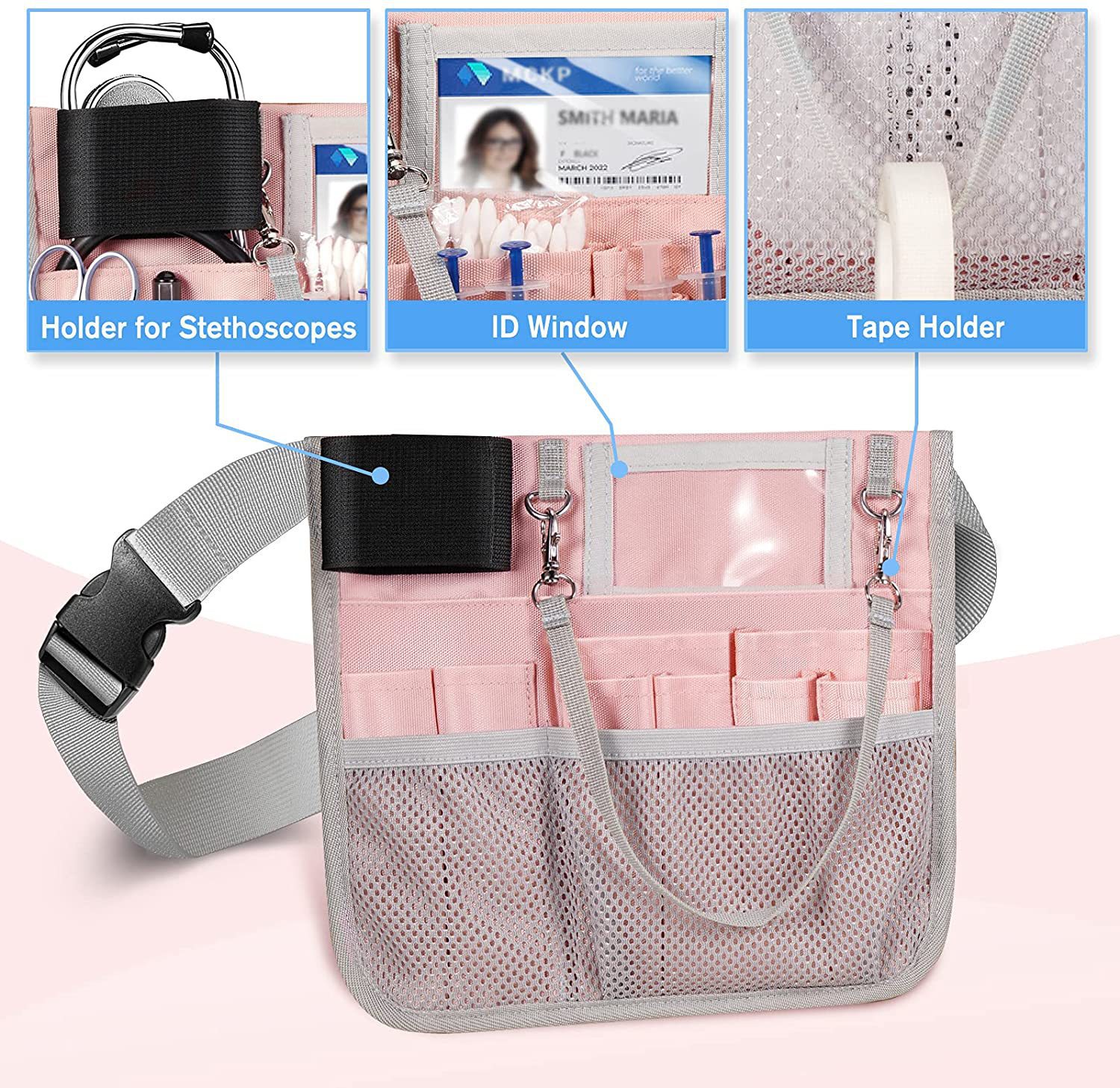Nurse Bag Hospital Fanny Pack Pocket Organizer Pouch Hip Bag Belt Bag ...