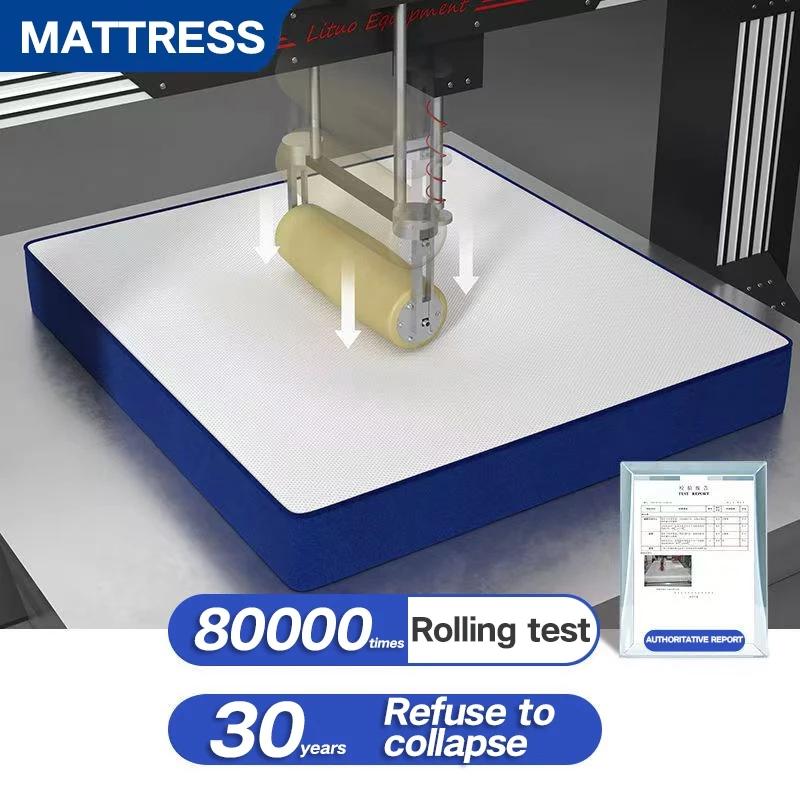 8.1 Inch foam Spring mattress Deluxe Memory Compression matress double ...