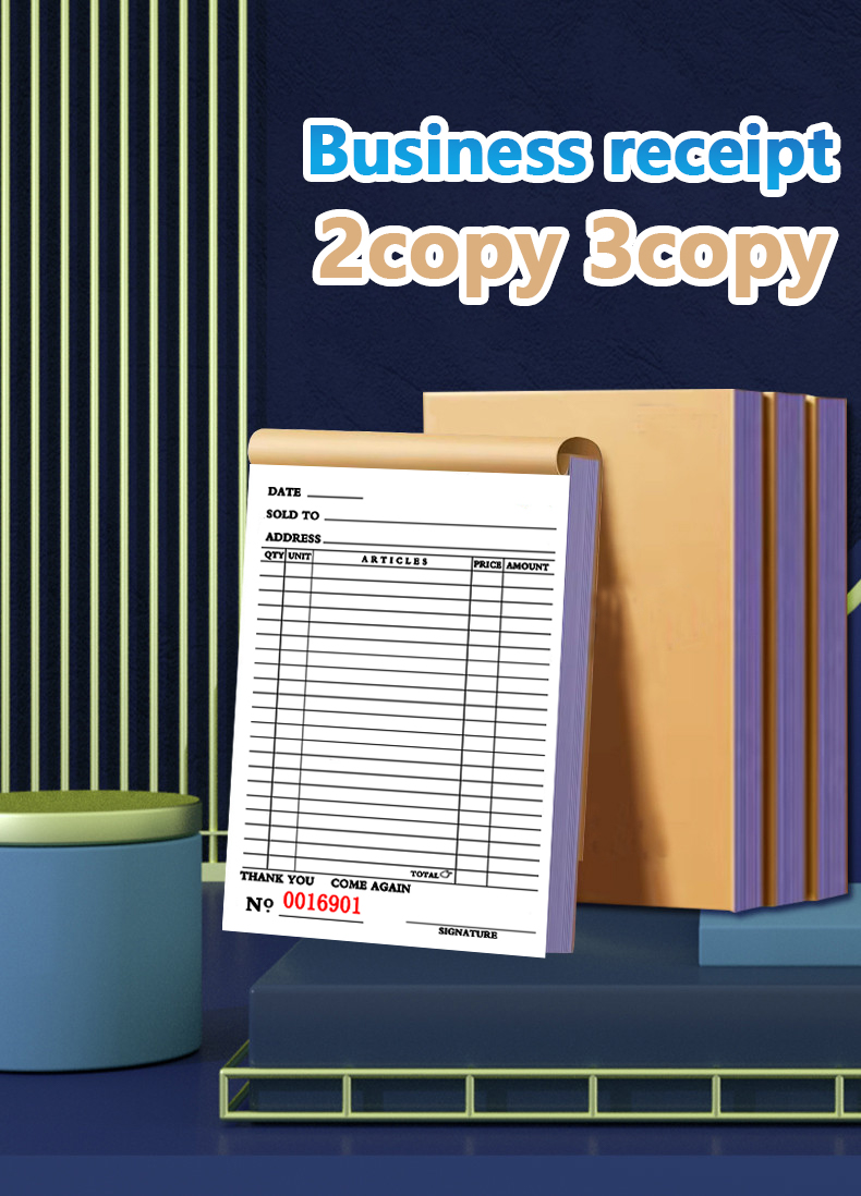 Delivery Receipt Temporary Resibo Paper With Carbon Official Receipt ...