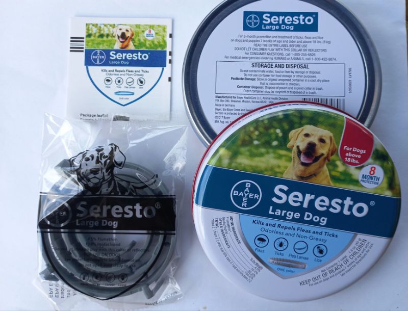 Seresto collar for large dog ( anti ticks and Fleas ) | Shopee Philippines