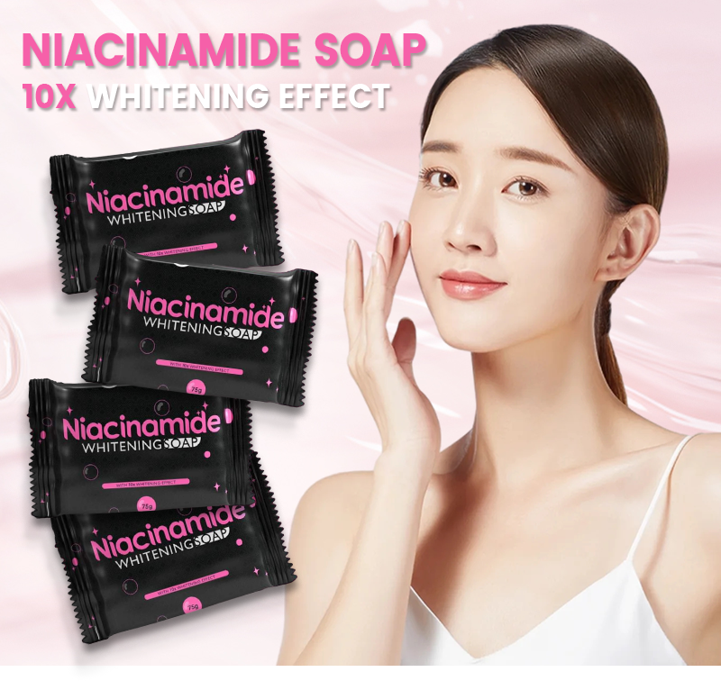 10 PCS PRESTIGE NIACINAMIDE Soap 10x WHITENING Moisturizing SOAP 75G ...