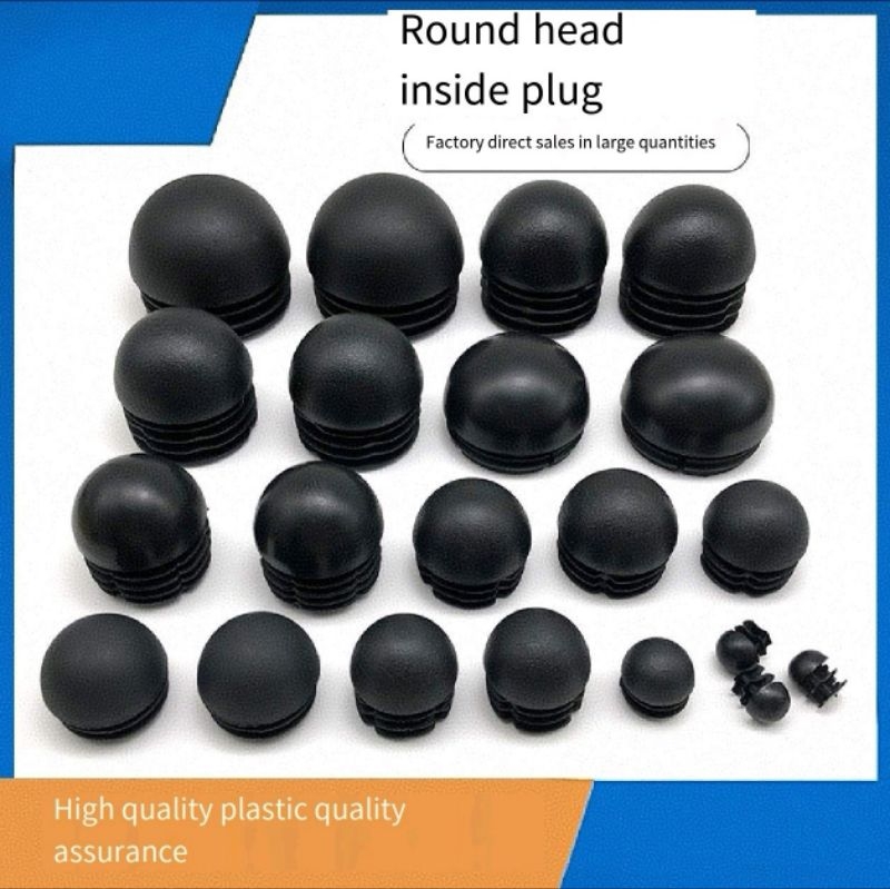 Plastic Footing Round Tube Plastic Footing Half-Sphere Plastic Plug ...