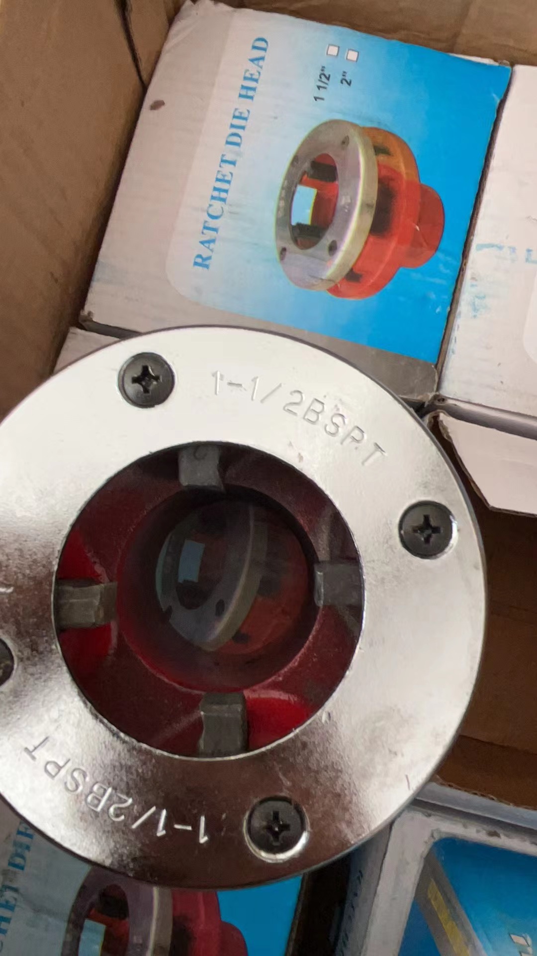 PIPE THREADER DIE HEAD REPLACEMENT DIE HEAD SOLO 3/8" 1/2" 3/4" 1" 1 1/ ...