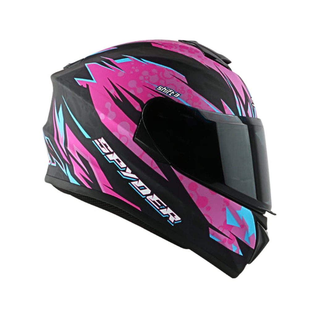 【EAGLE SPEED】SPYDER FULL FACE HELMET NEO SHIFT 3 ORION MATT BLACK PINK ...
