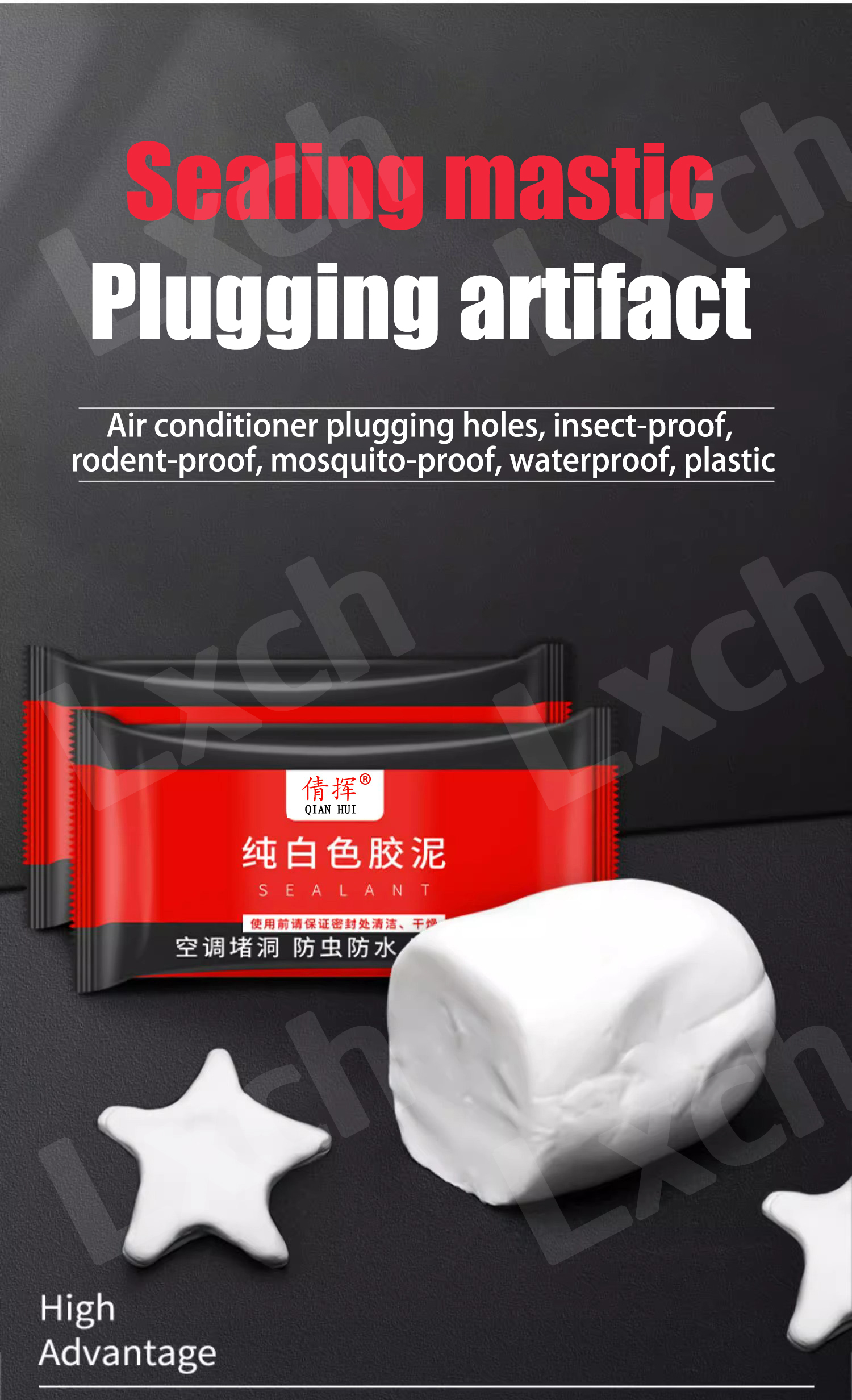 COD Waterproof Silicon Sealant Wall Hole Sealant Clay Air Conditioning ...