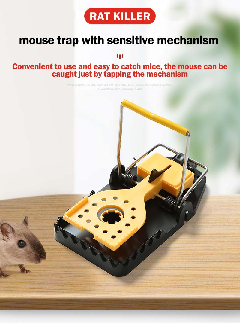Mouse Trap for Big Rat Automatic Flip Dual Channel Use Rat Trap Bucket ...