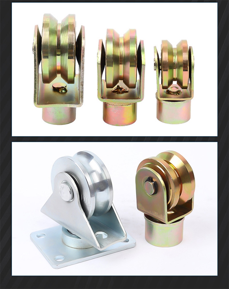 Swivel 360° Sliding Gate Roller Wheel With Bearing Heavy Duty Sliding ...