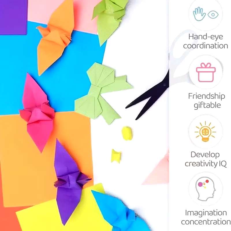 A4 Color Paper 100 Sheets (210x297mm) - Inkjet Orisami Pintar Paper ...