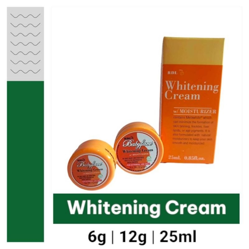 RDL Whitening Cream with Moisturizer | Shopee Philippines