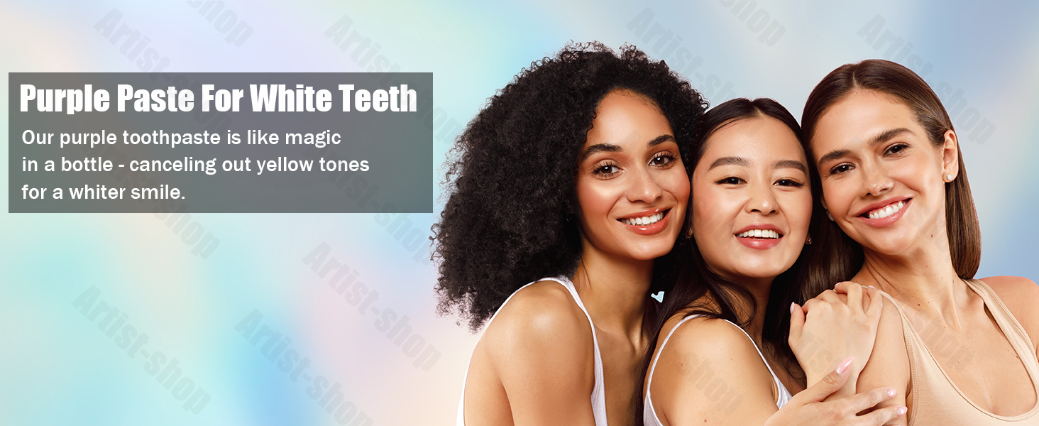 Scoban toothpaste Toothpaste V34 Teeth Whitening Purple toothpaste ...